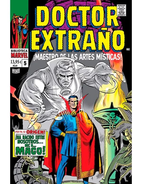 Comprar Biblioteca Marvel. Doctor Extraño 5. 1967-68 - Mil Comics ...