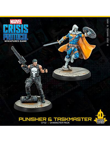 Comprar Marvel Crisis Protocol: Punisher & Taskmaster (Inglés) - Mil ...