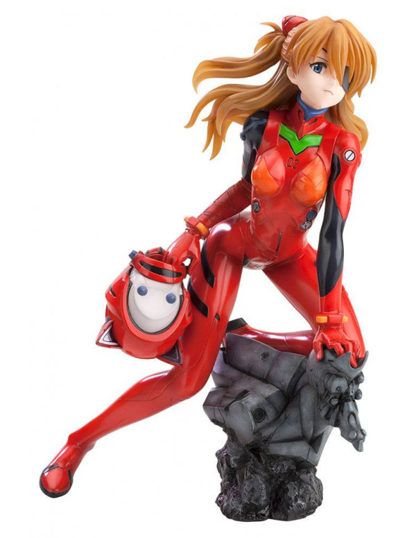 Comprar Neon Genesis Evangelion Estatua 1/6 Asuka Langley Shikinami Q Plug Suit Version :RE 22 ...