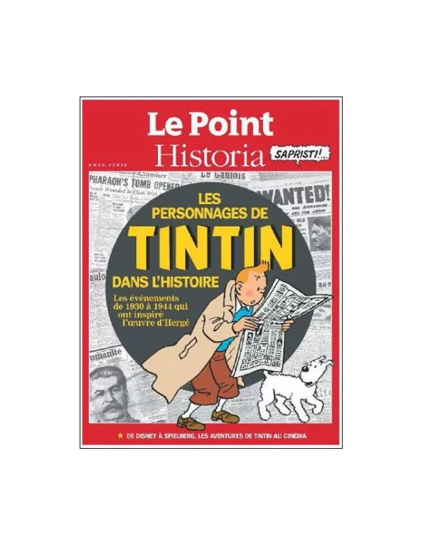 Comprar LE POINT: LES PERSONNAGES DE TINTIN DANS L'HISTOIRE - ÉDITION COLLECTOR - Mil Comics ...