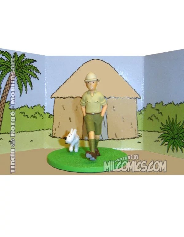 Comprar TINTÍN EXPLORADOR - Cofre escena Tintín - Mil Comics: Tienda de cómics y figuras Marvel ...