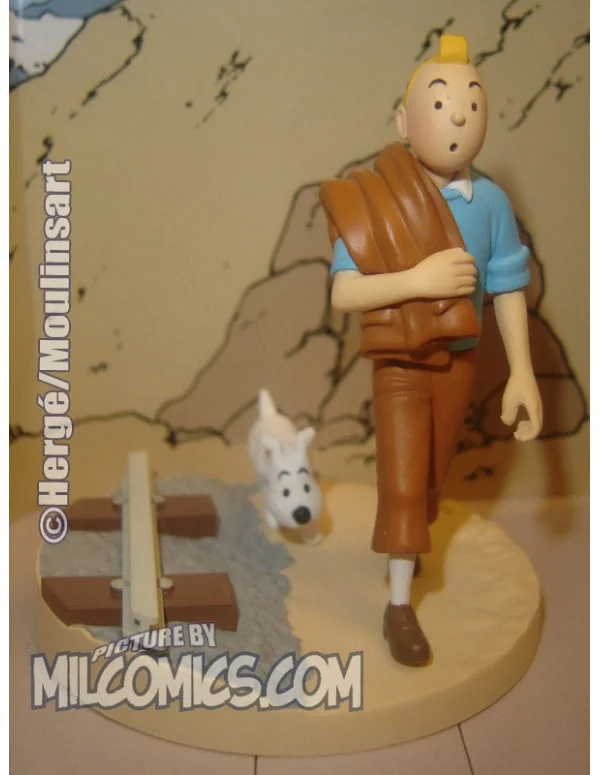 Comprar Tintín Vía Del Tren - Cofre escena Tintín - Mil Comics: Tienda de cómics y figuras ...