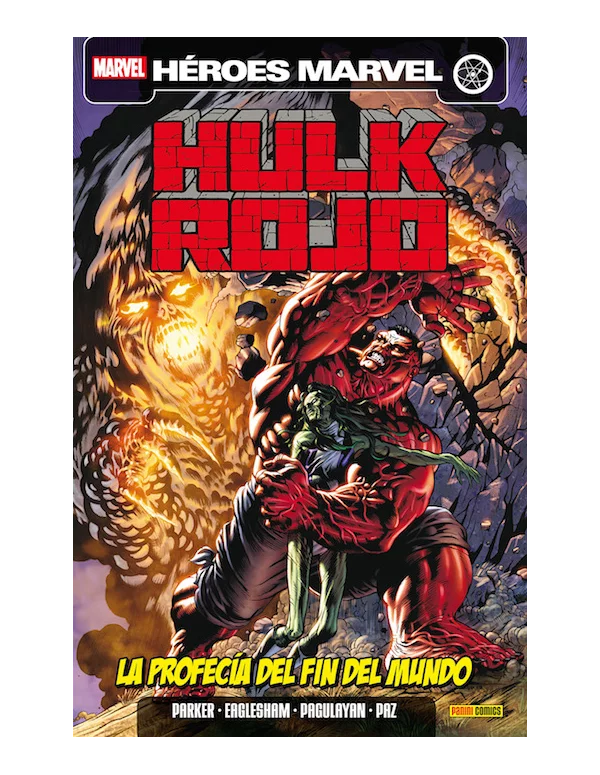 Comprar Hulk Rojo 05: La profecía del fin del mundo Cómic Héroes Marvel - Mil Comics: Tienda de ...