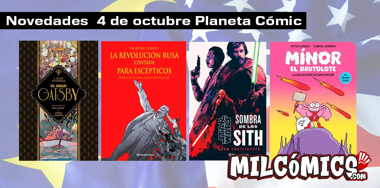 Novedades de cómic Planeta Cómic Octubre 2023 - Milcomics